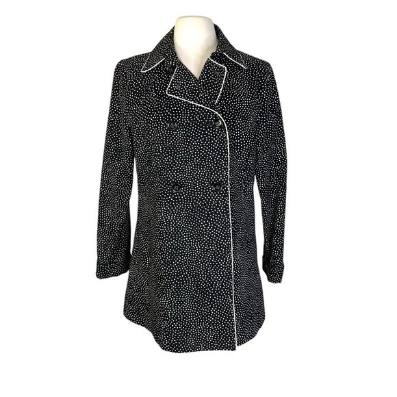 Marimekko | Jackets & Coats | Marimekko Kiss Black White Polka Dot ...